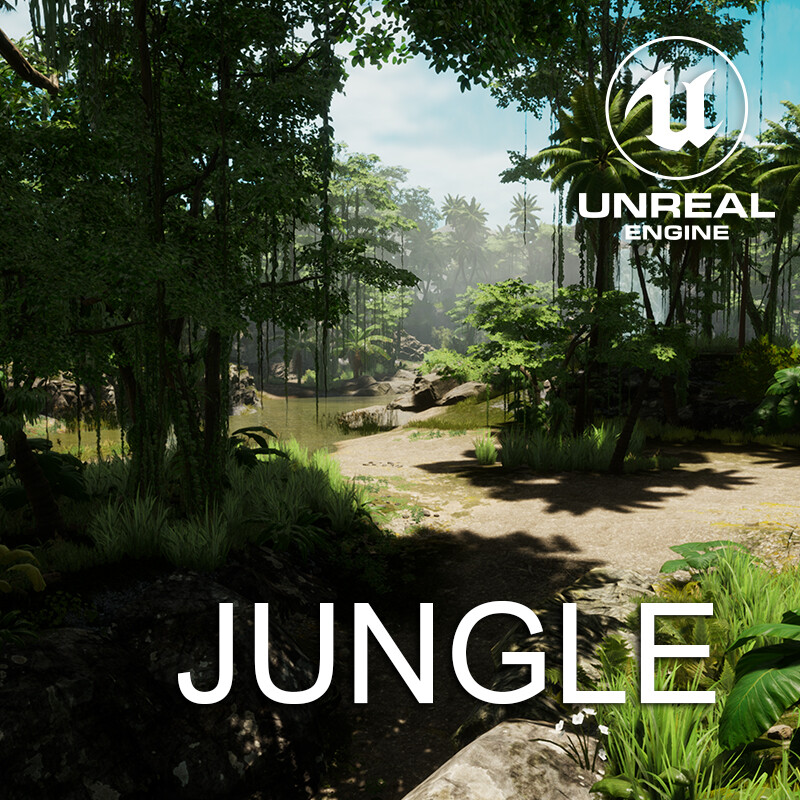 ArtStation - Forest Zone | Level Art | Unreal Engine