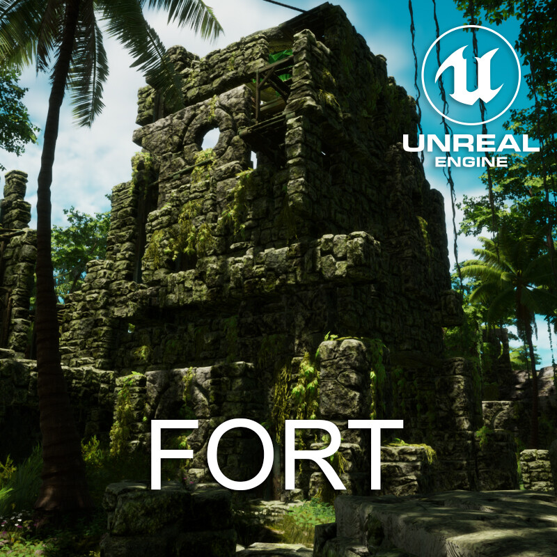 ArtStation - The Fort | Level Art | Unreal Engine