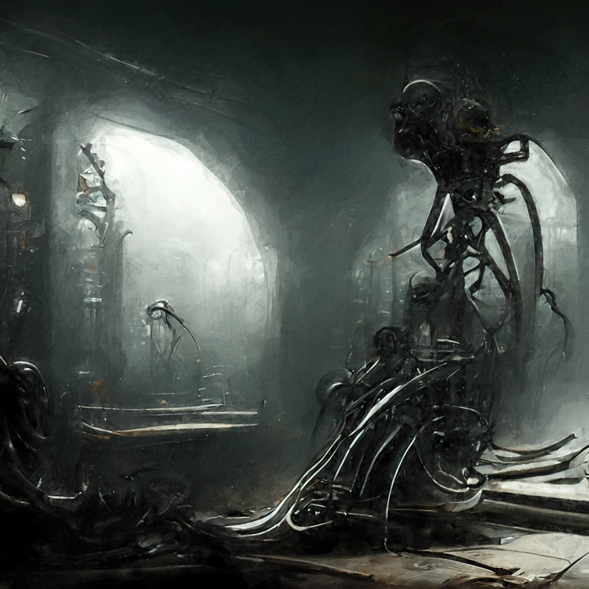 ArtStation - Ancient Biomechanical