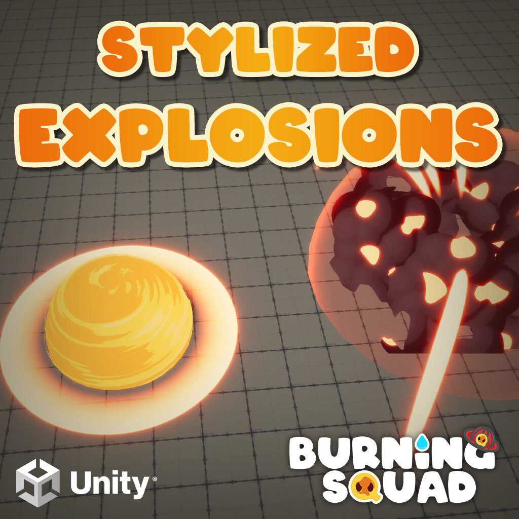 ArtStation - Stylized Explosions VFX