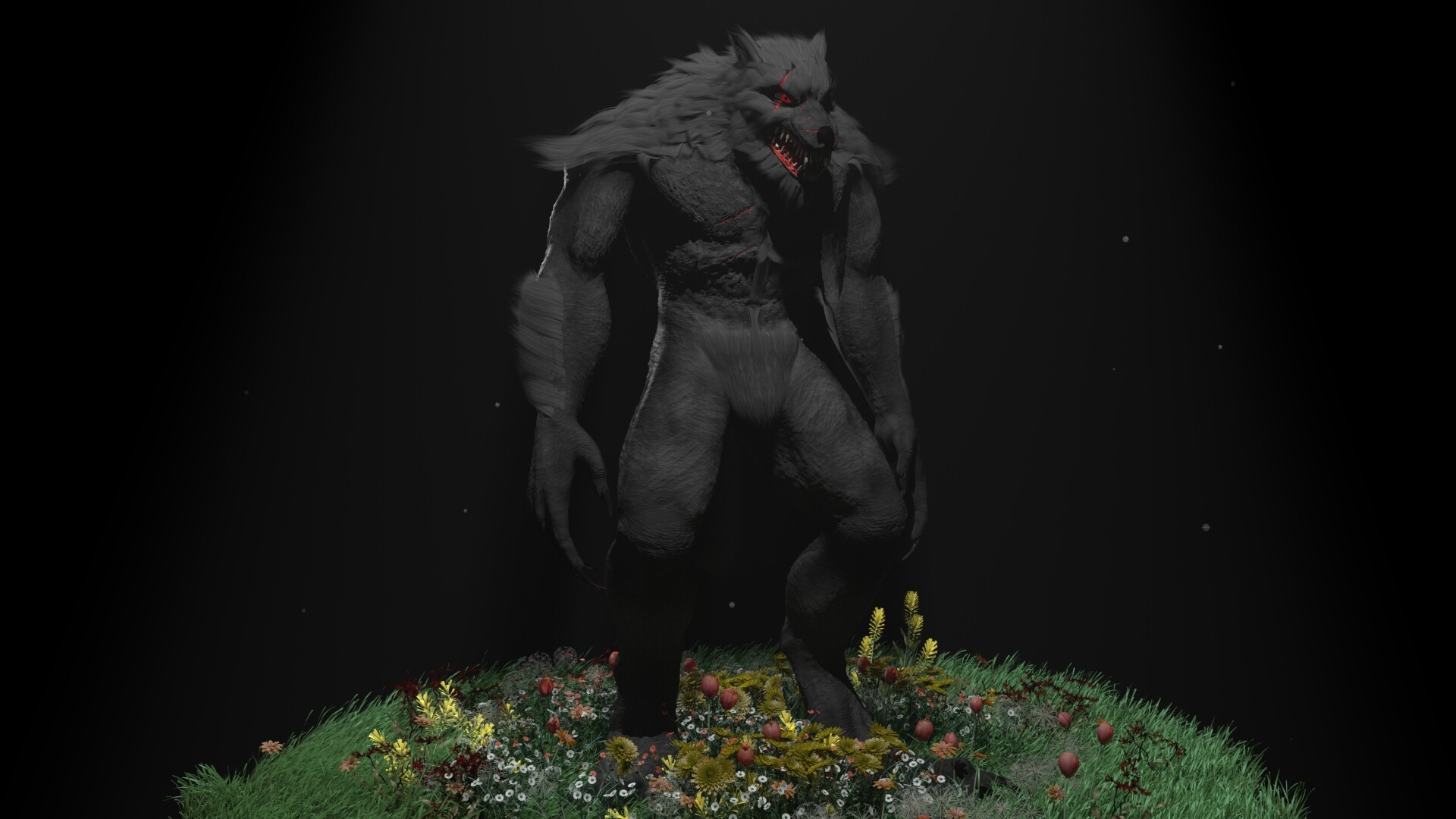 ArtStation - Warden of the Wild (aka Werewolf)
