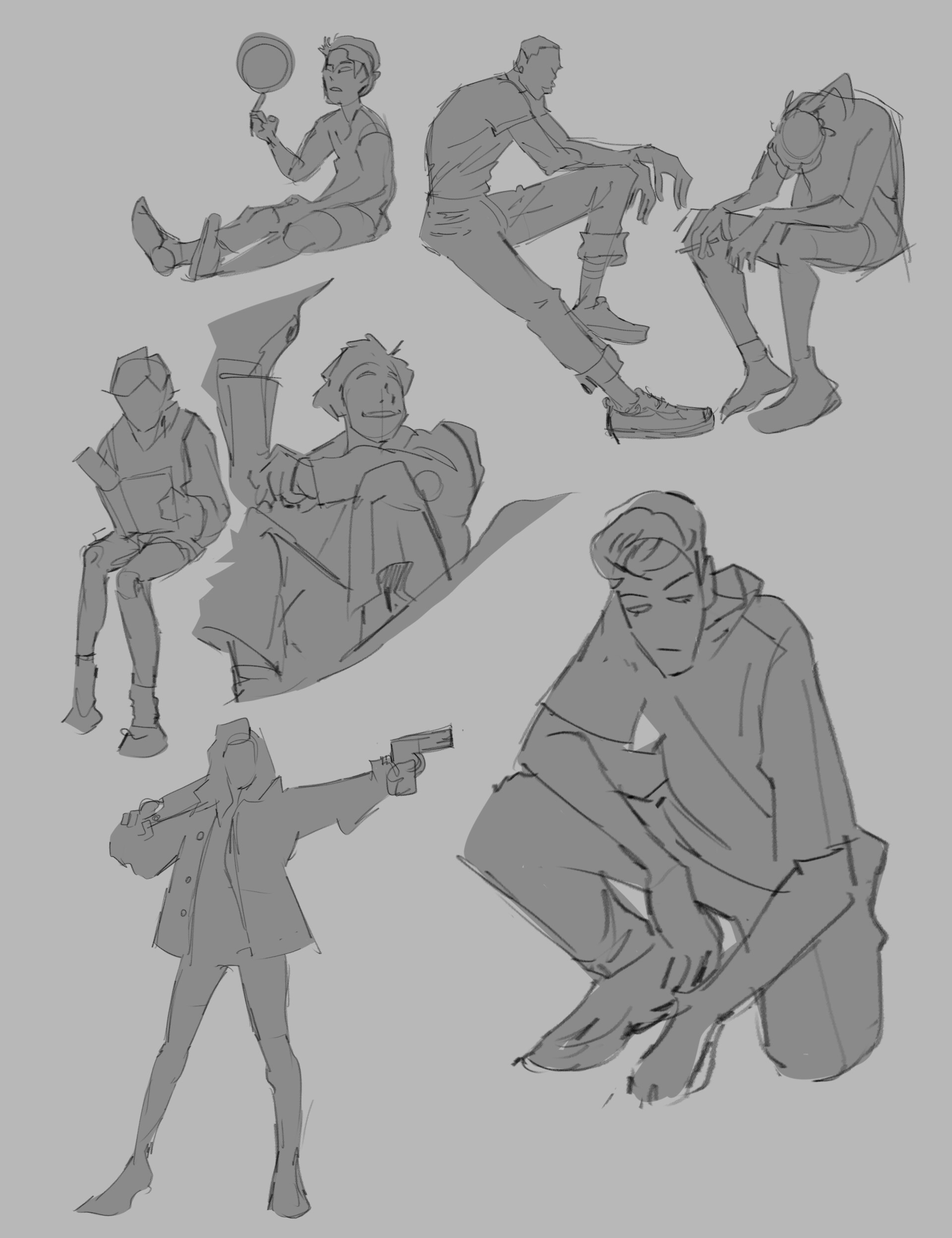 ArtStation - Gesture drawing