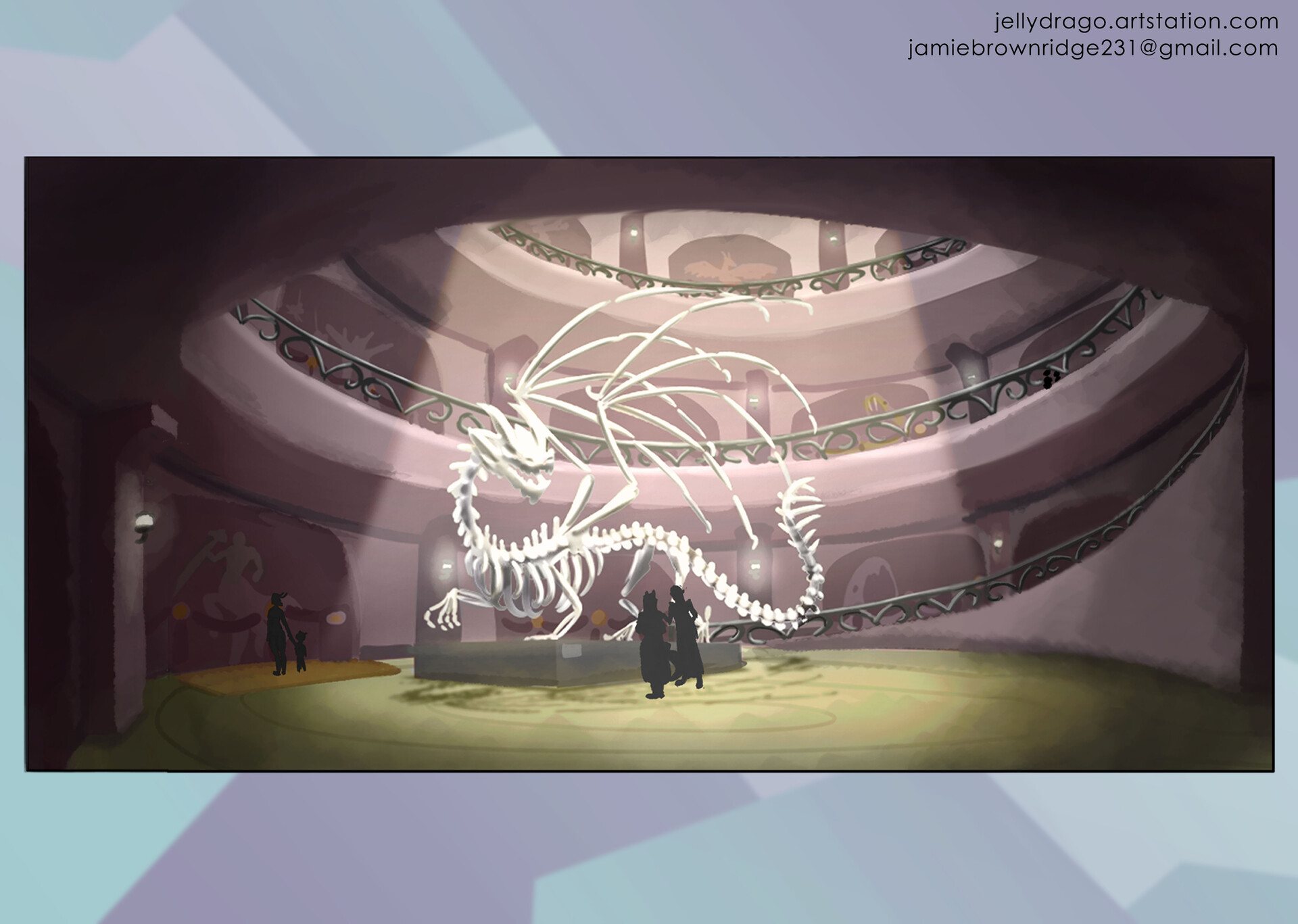 ArtStation - Interior Environment - Mythical Museum