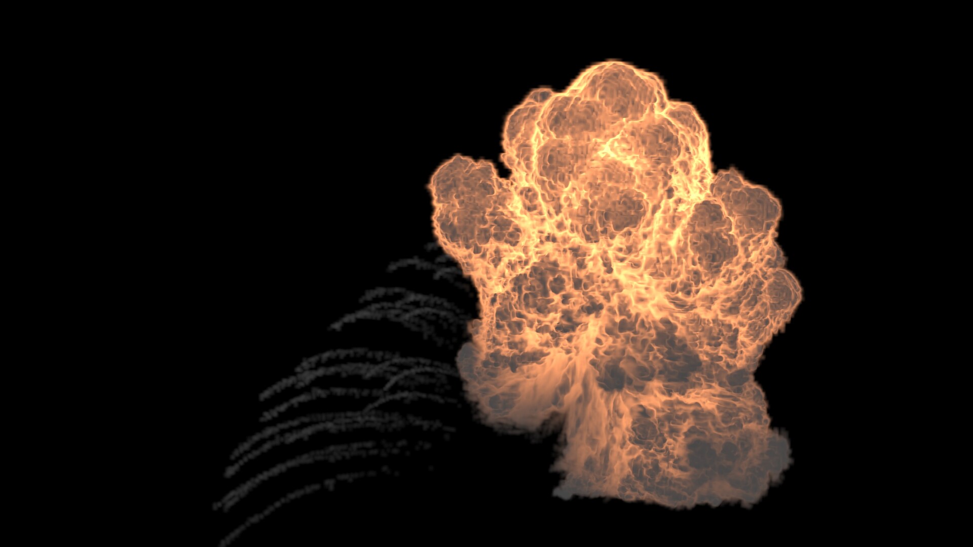 ArtStation - Fire Explosion Pyro FX