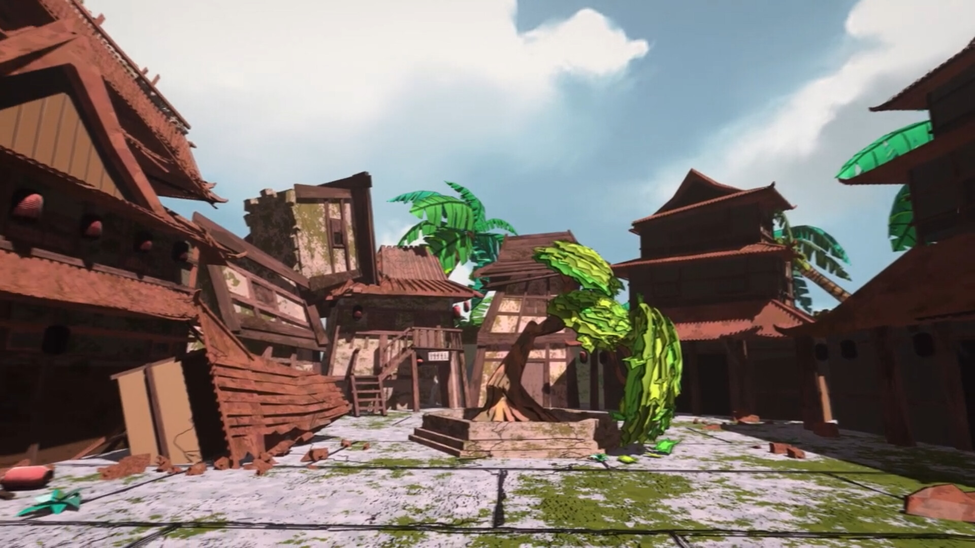 ArtStation - Blender EEVEE real-time environment test - stylized