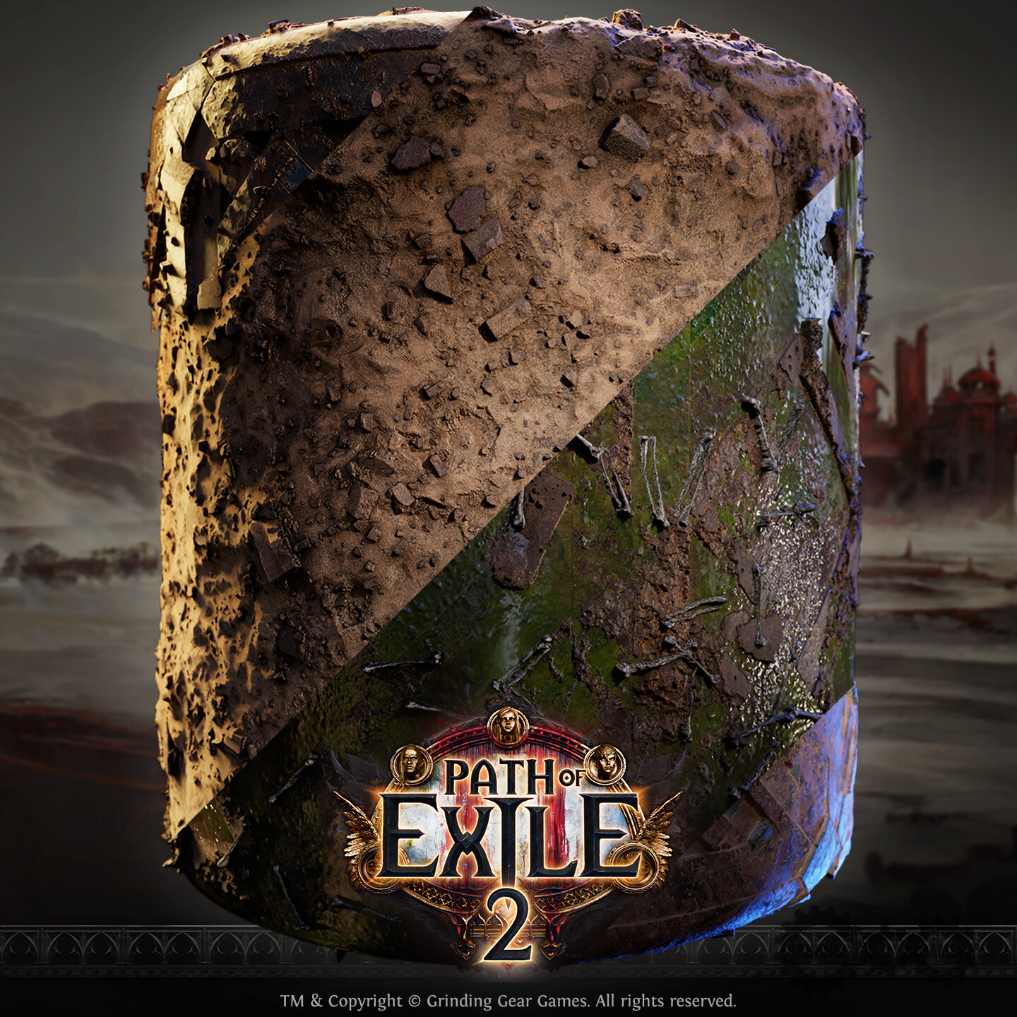 ArtStation - Path of Exile 2 Materials - Act 2 areas 5