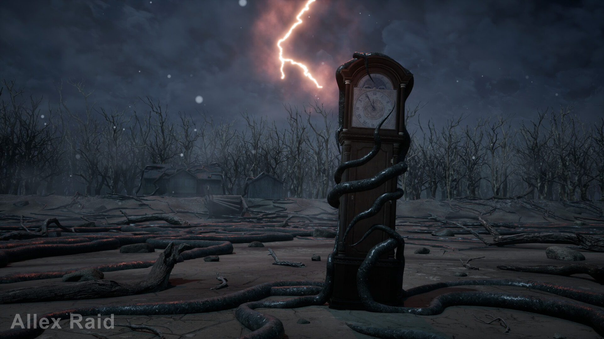 ArtStation - Lover's Lake ( Stranger Things Fan Art )