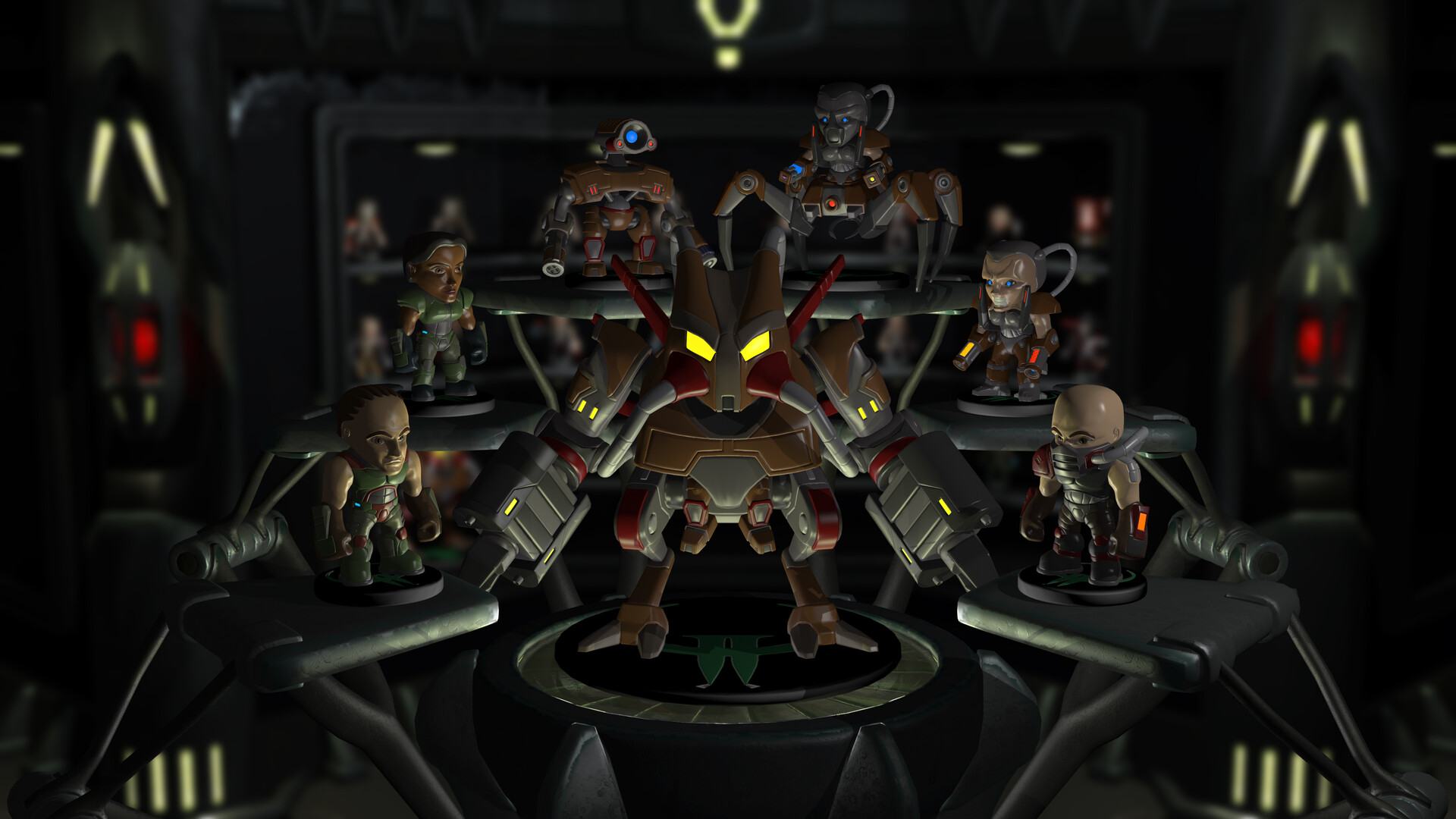 ArtStation - Trespasser | Quake 2 Mini-figures - Set 4