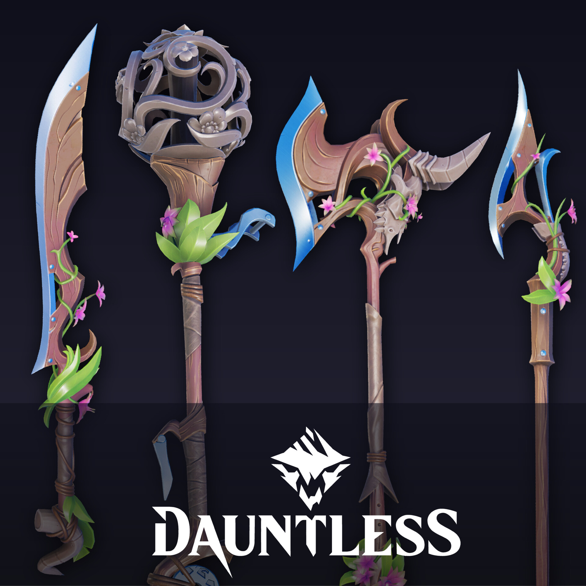 ArtStation - Midsommar Weapon Set - Dauntless