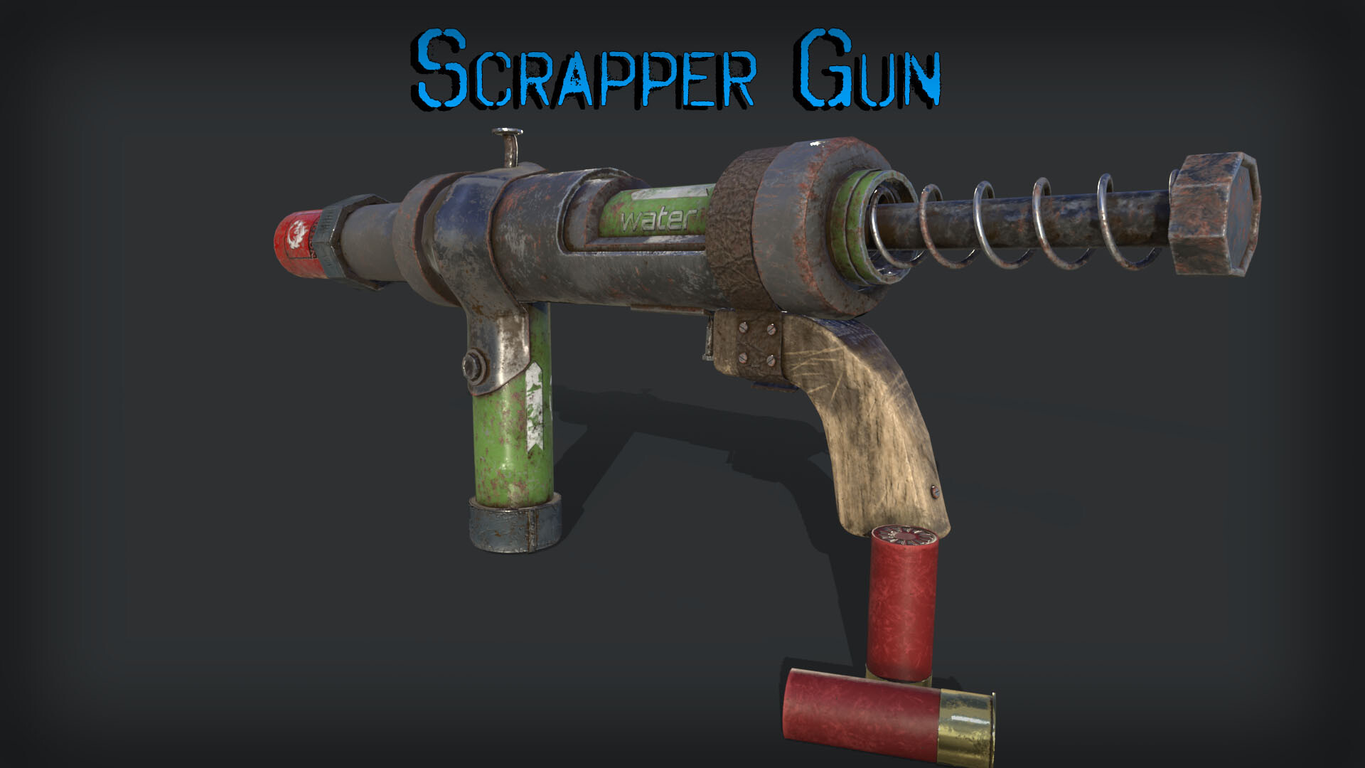 Travis B Wilson - Scrap-Made Scatter Gun - Scrapper Gun
