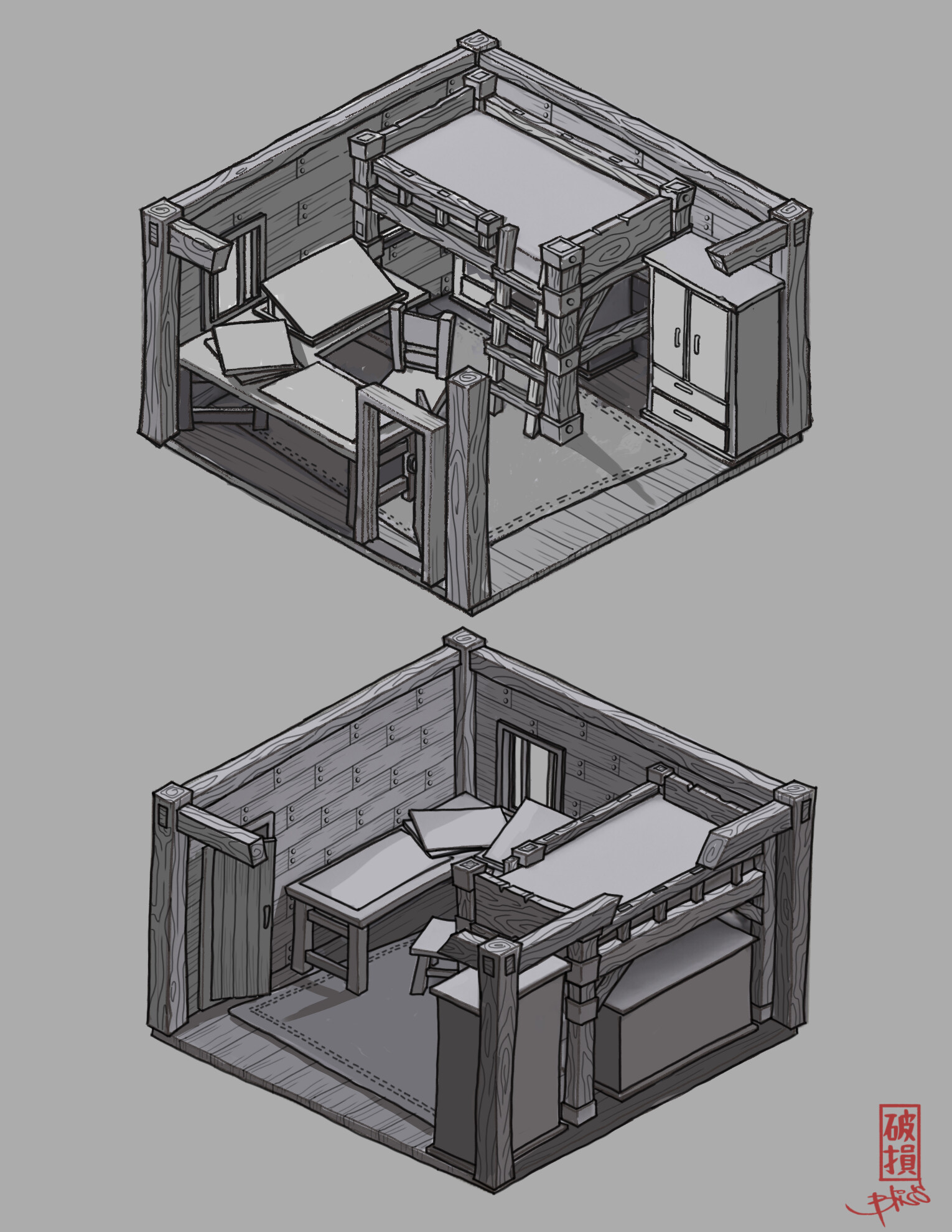 ArtStation - Isometric Practice 1