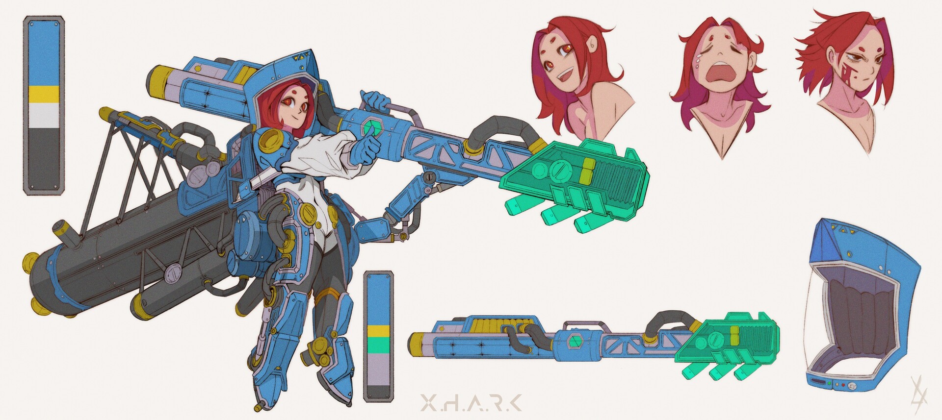 ArtStation - Mech -girl