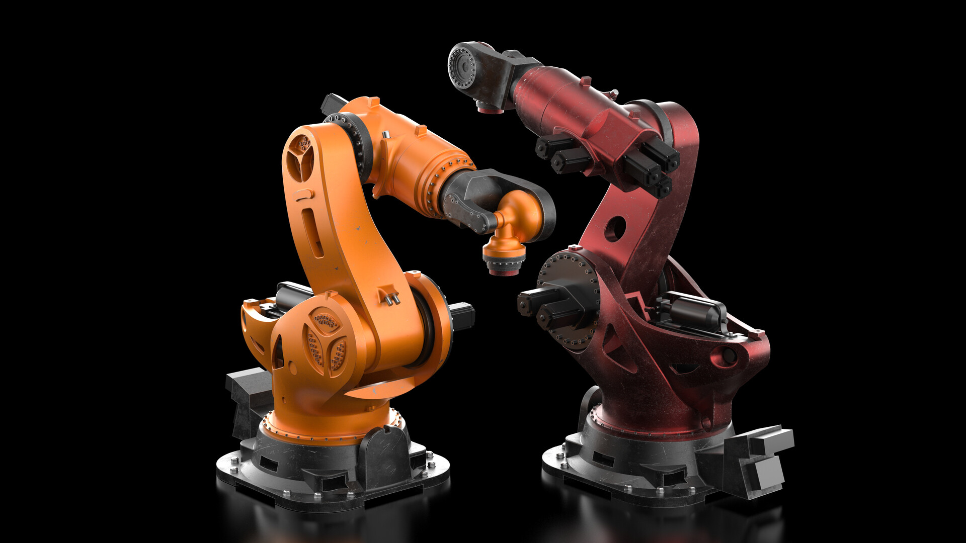 ArtStation - Kuka Robotic arm