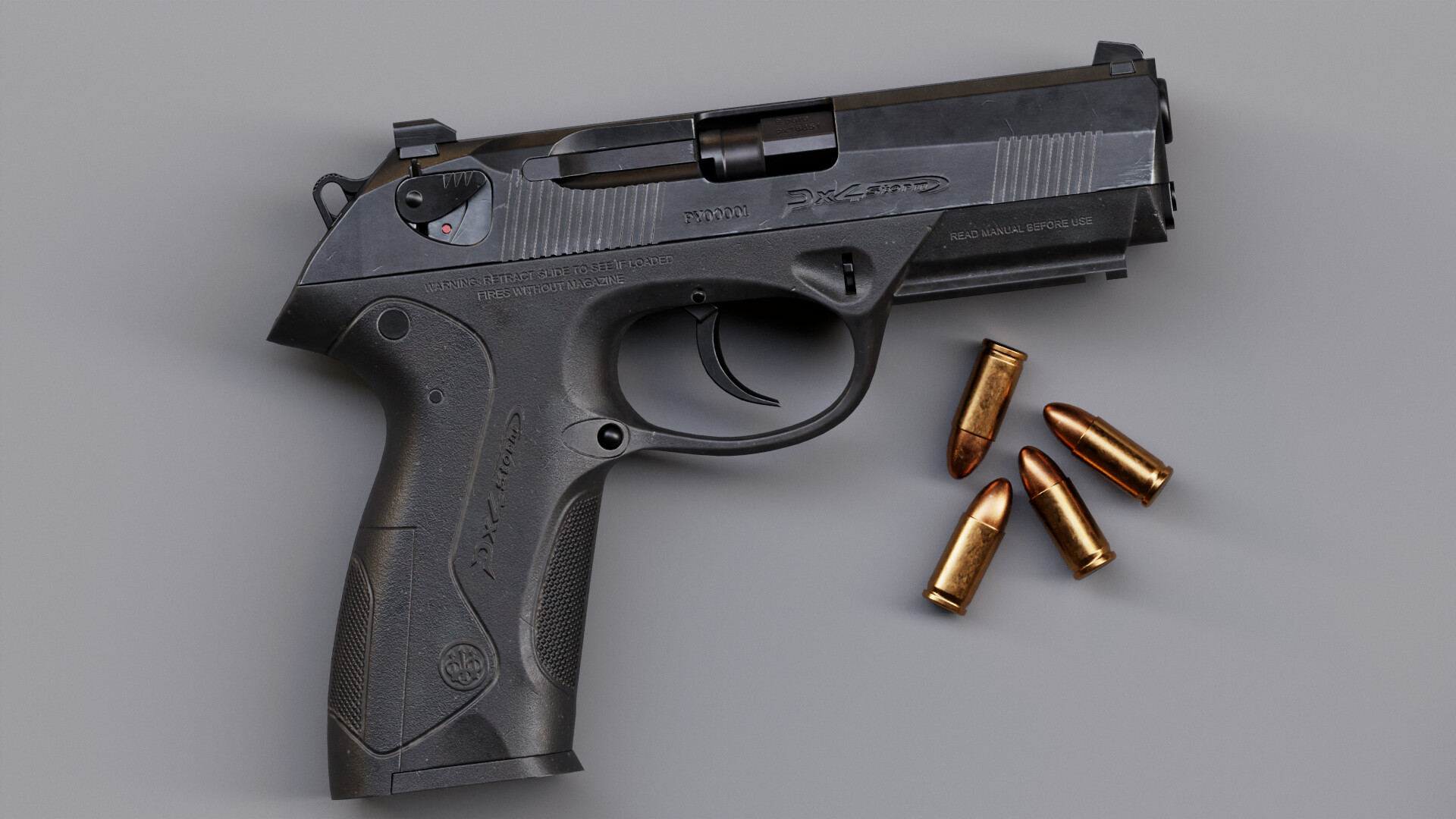 ArtStation - beretta px4 storm