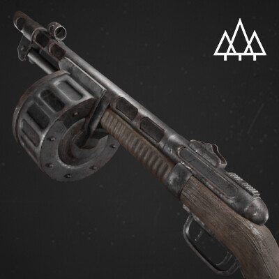 ArtStation - Combat Shotgun - Fallout 3 Fan Art