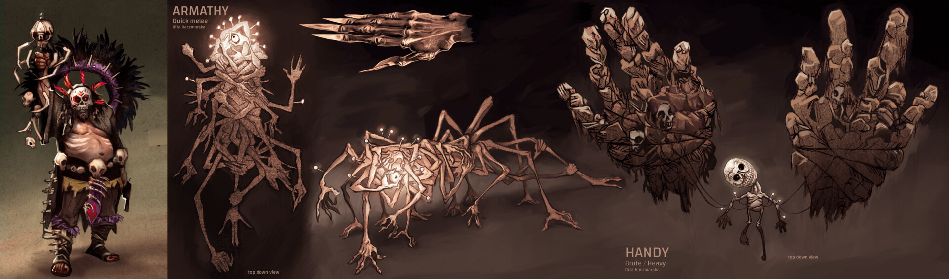 ArtStation - Mystery Voodoo Game designs