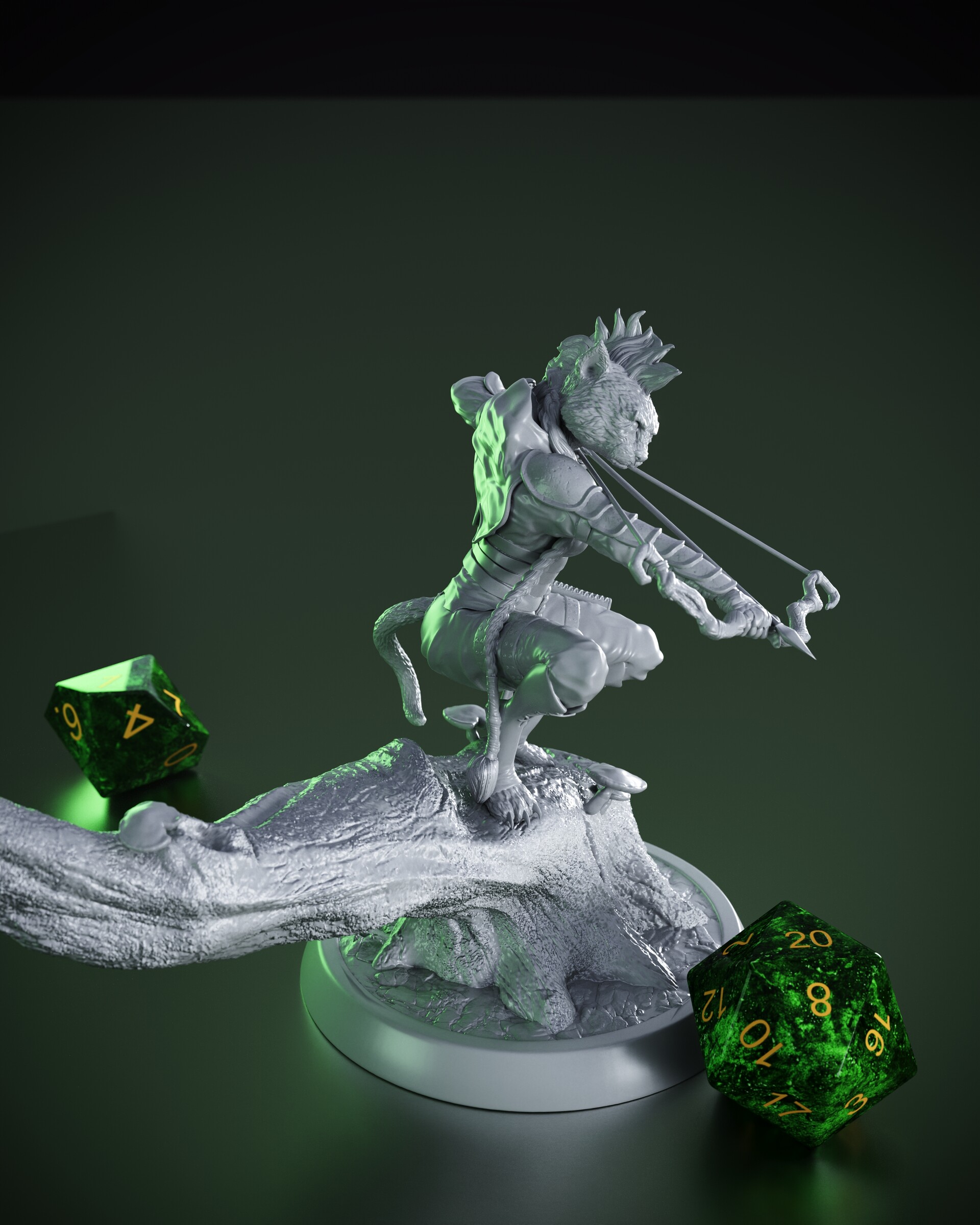 ArtStation - Female Tabaxi Ranger