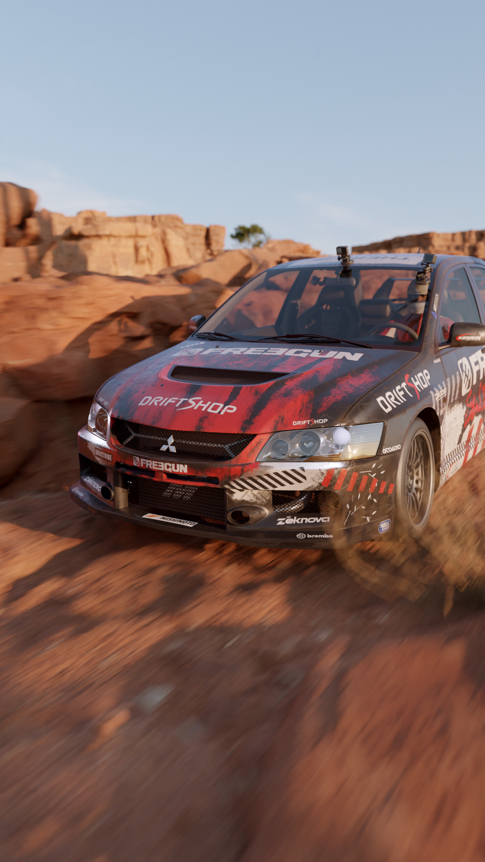 ArtStation - Mitsubishi Lancer Evo 9