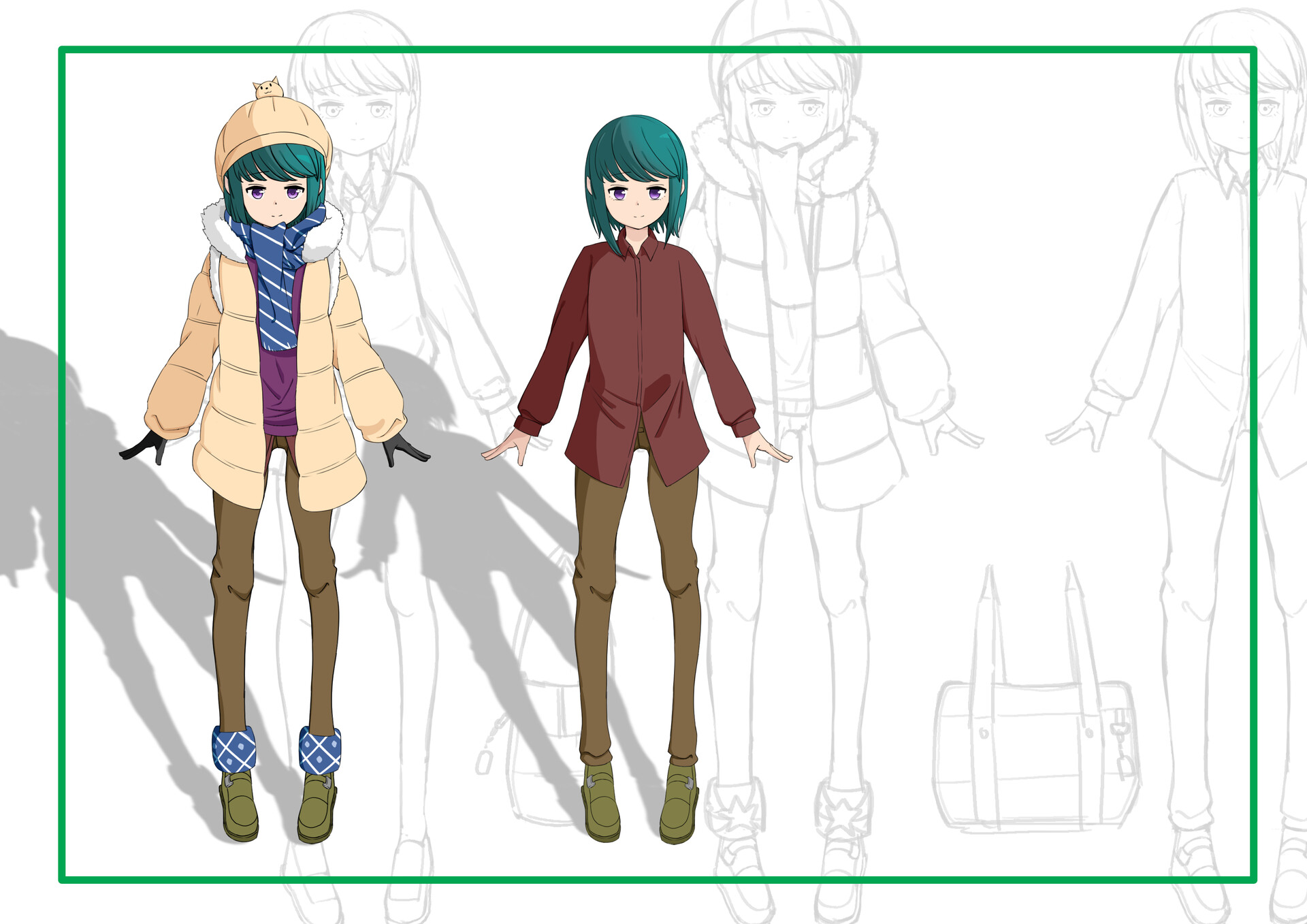 ArtStation - Comfy Character Test