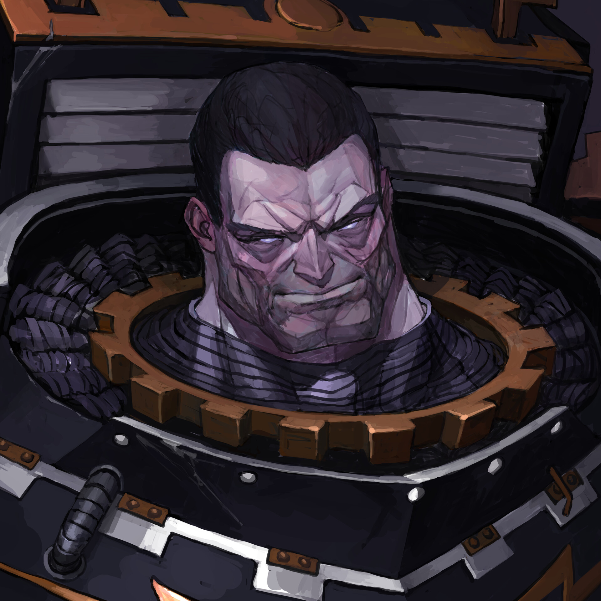 ArtStation - Ferrus Manus, Great Crusade