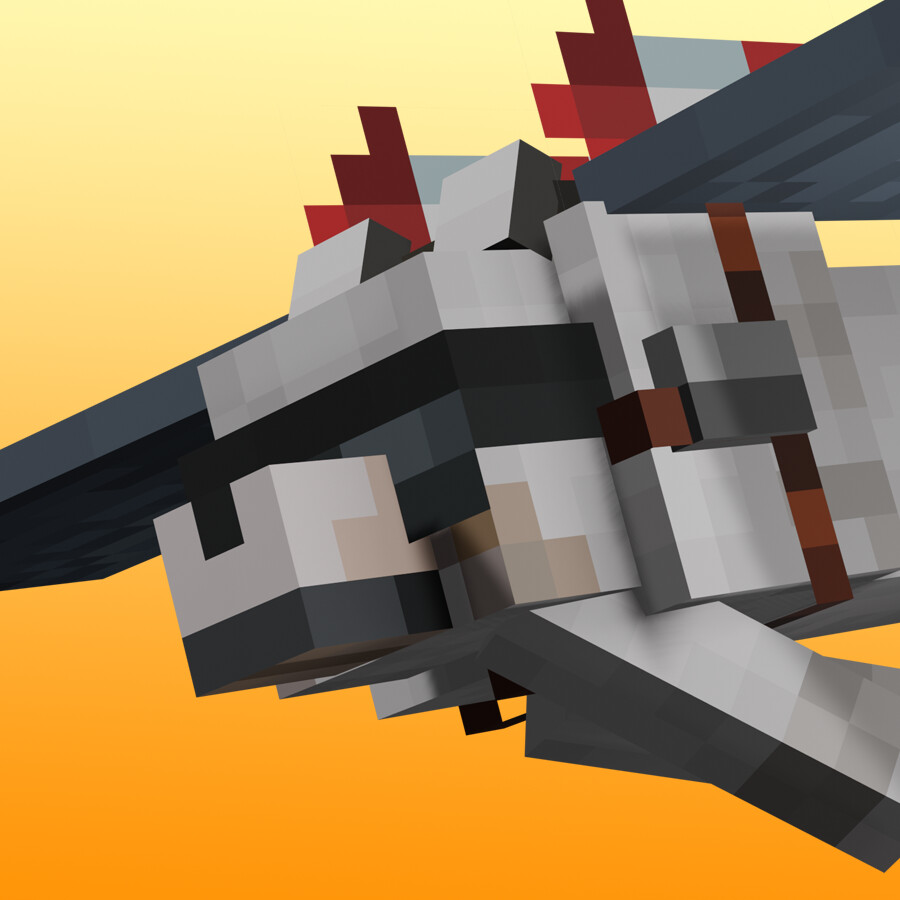 ArtStation - Flying Wolf