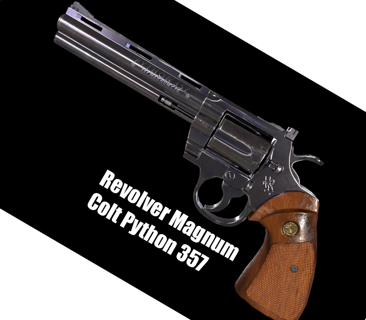 ArtStation - Colt Python Magnum 357