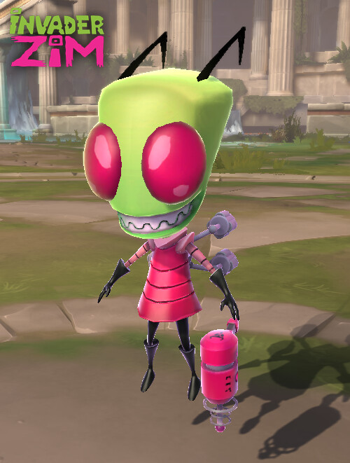 ArtStation - Invader Zim - SMITE x Nickelodeon Crossover