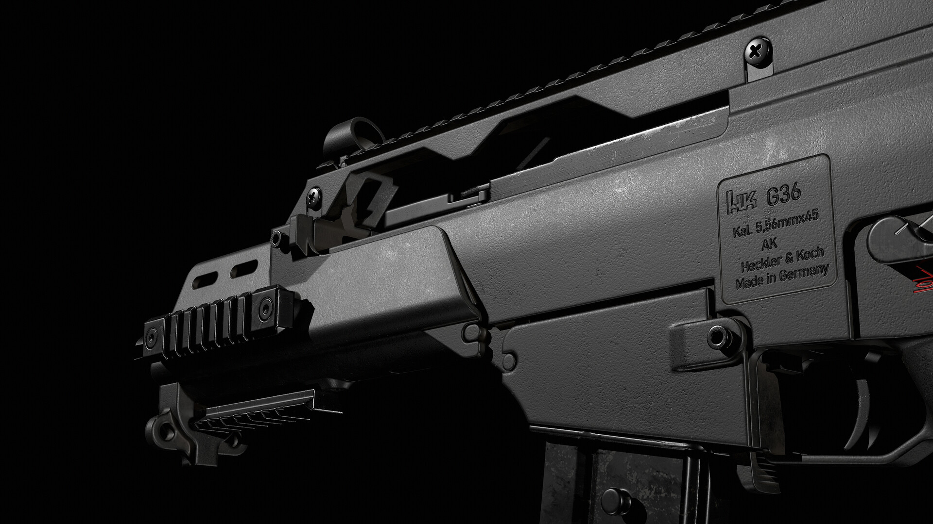 ArtStation - G36 Texturing