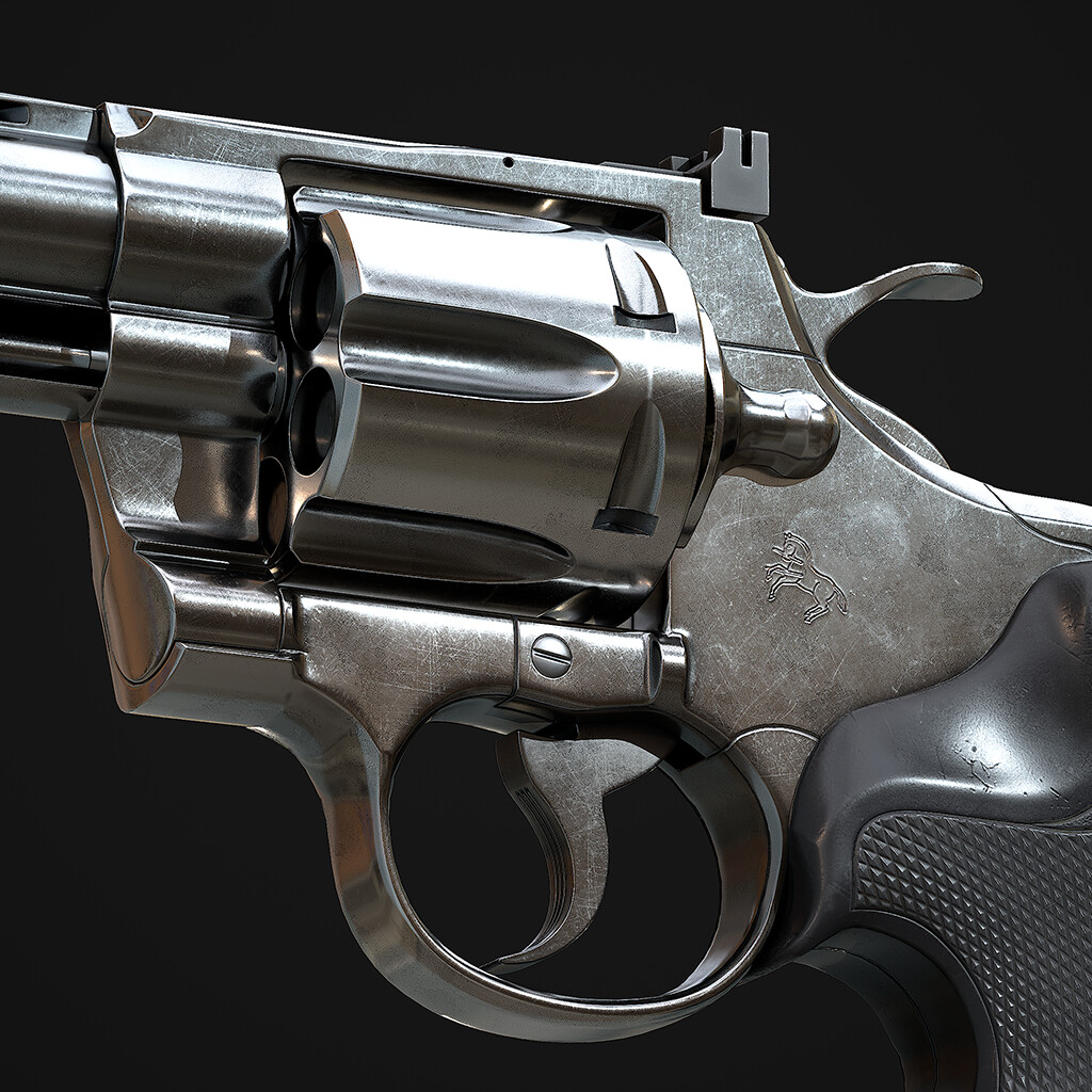 ArtStation - Colt Python - .357 Magnum