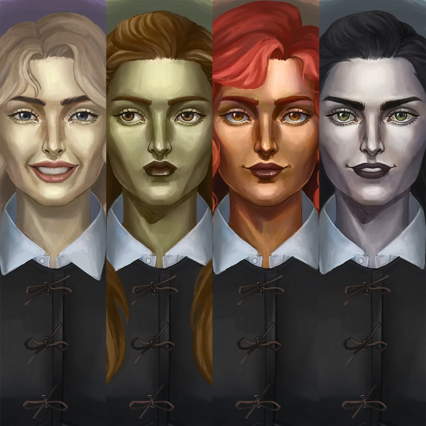 ArtStation - Varis - Seasons Portraits