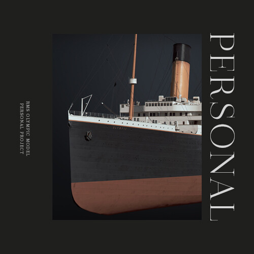 ArtStation - RMS Olympic model