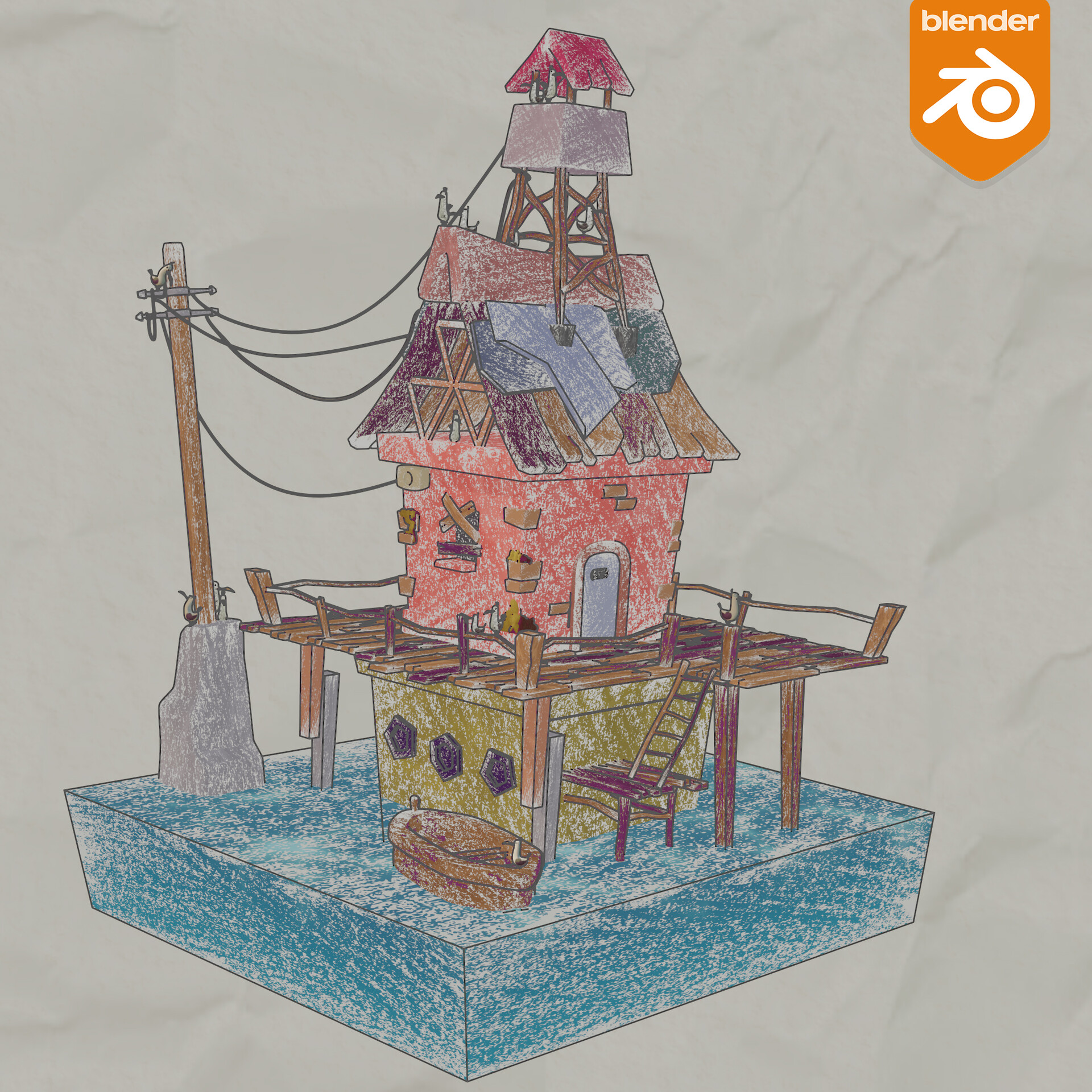 ArtStation - Crayons Shader