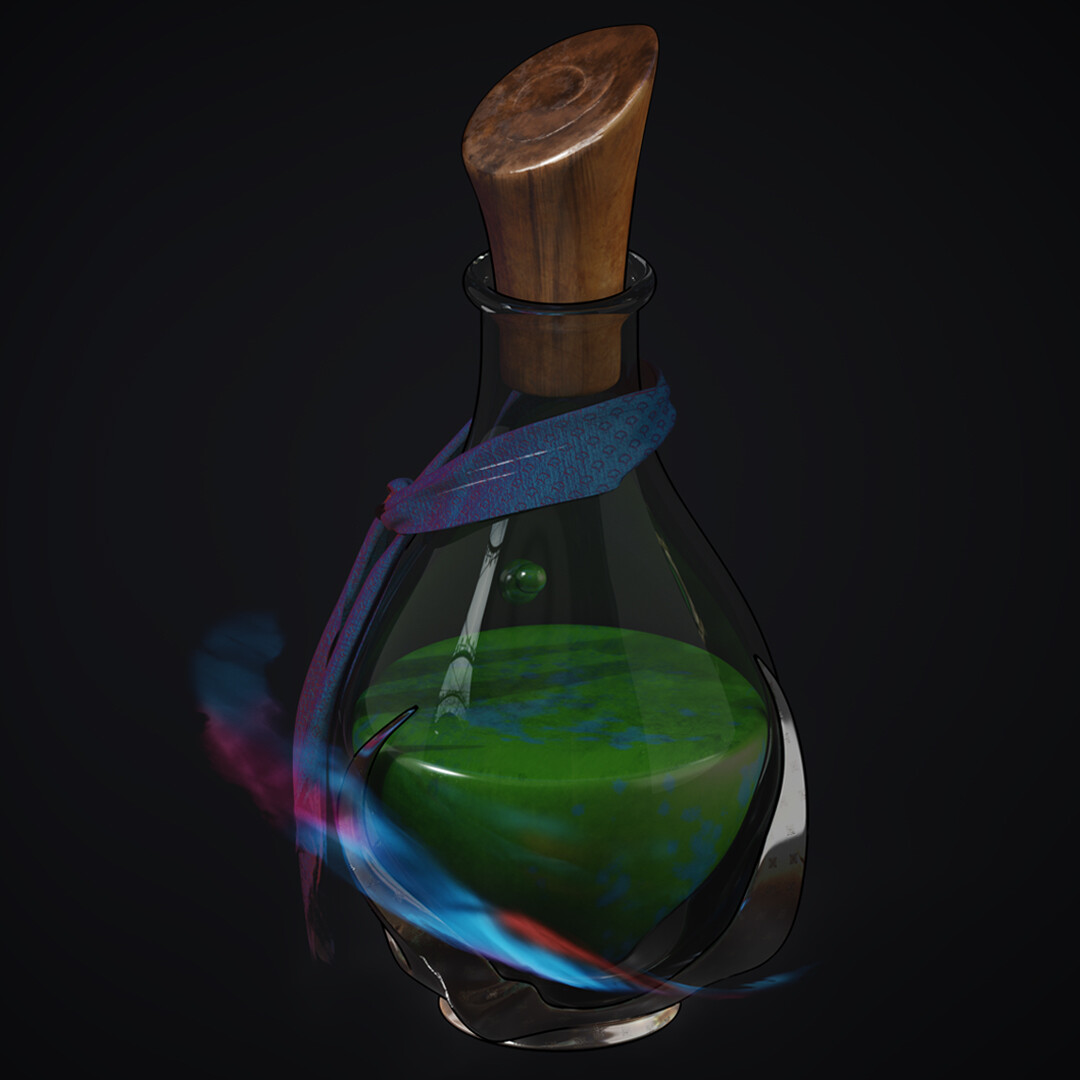 ArtStation - Health potion