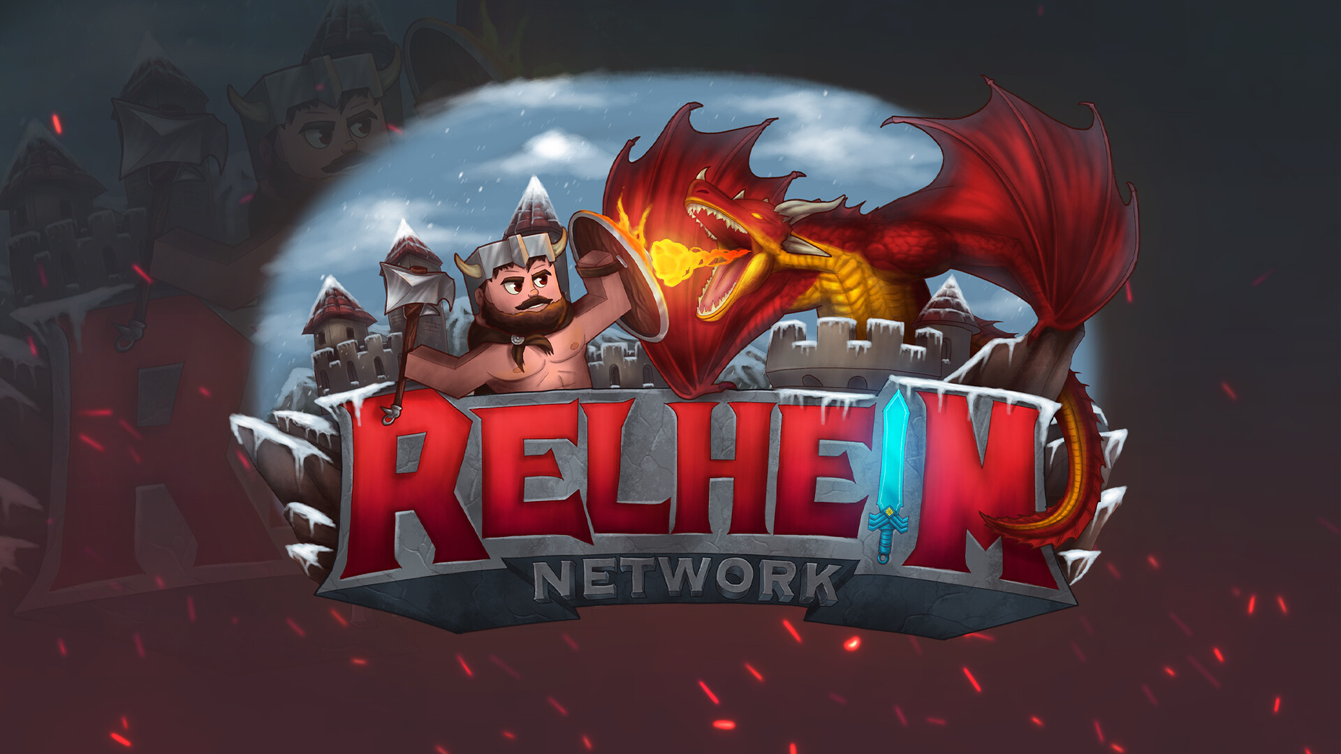 ArtStation - Minecraft Server Art - Project Relheim Network