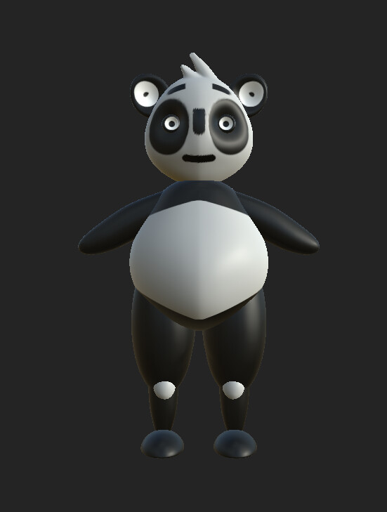 ArtStation - 3D Panda