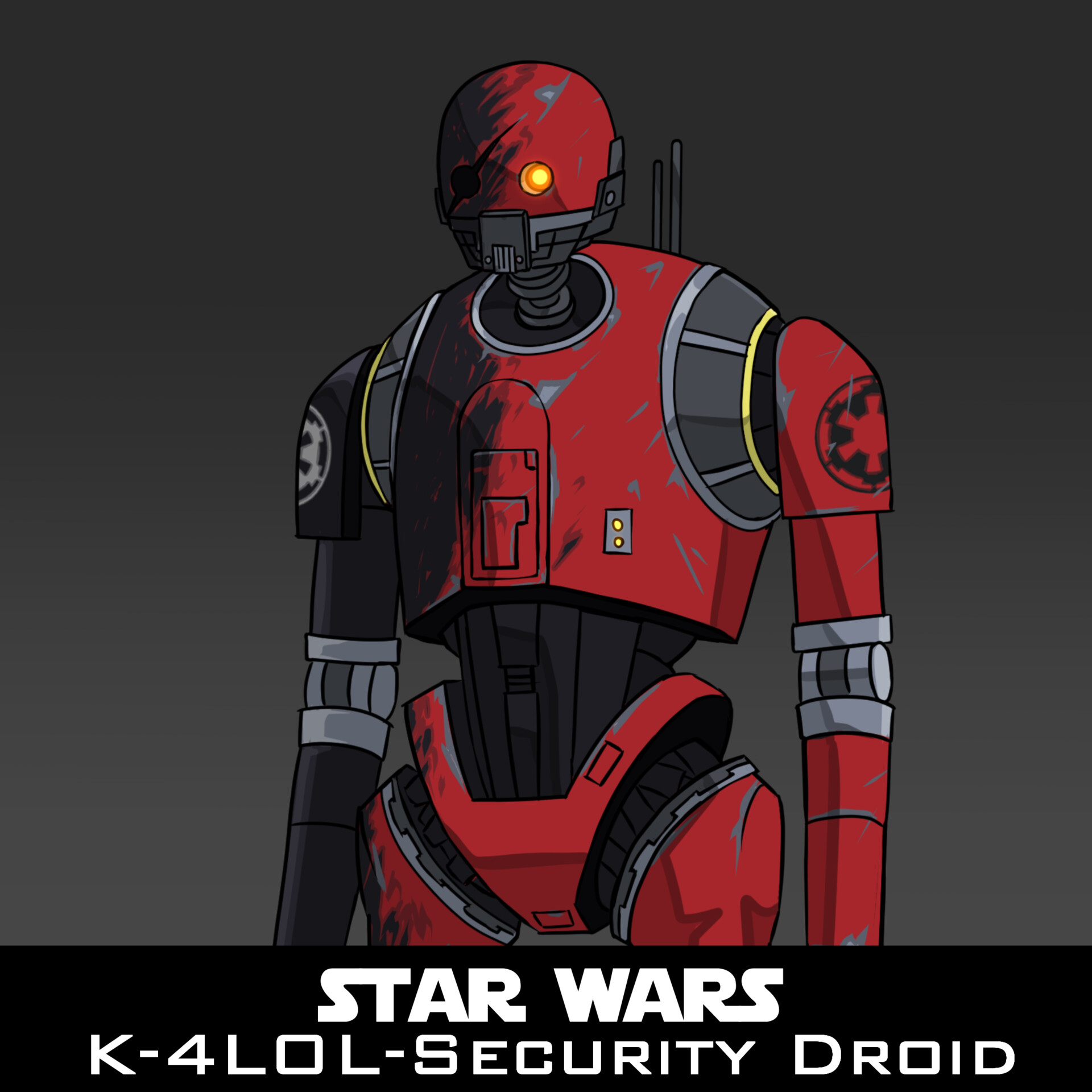 ArtStation - K-4LOL -Security Droid