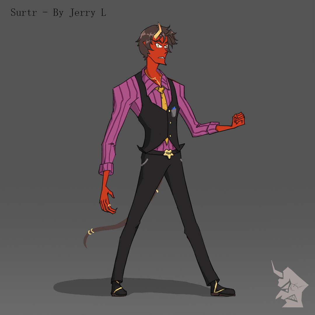 ArtStation - personal character: Surtr
