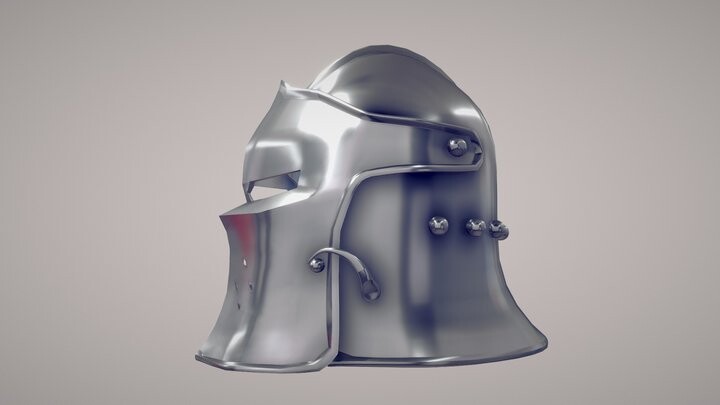 ArtStation - Knight Helm