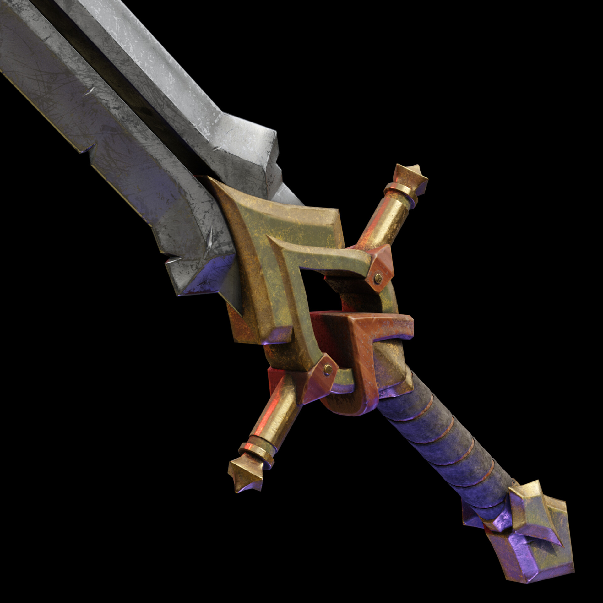 ArtStation - Stylized Sword