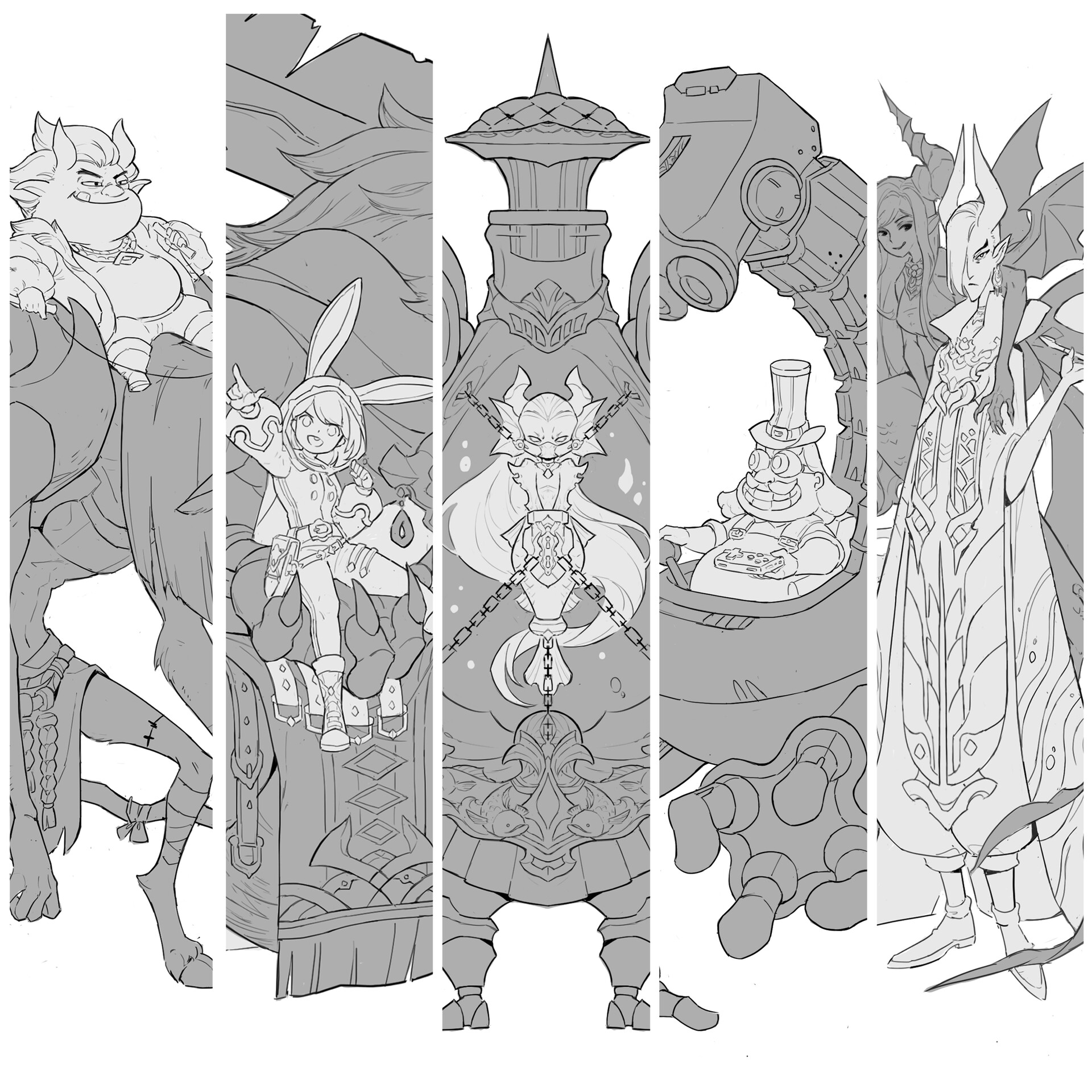 ArtStation - Double Characters