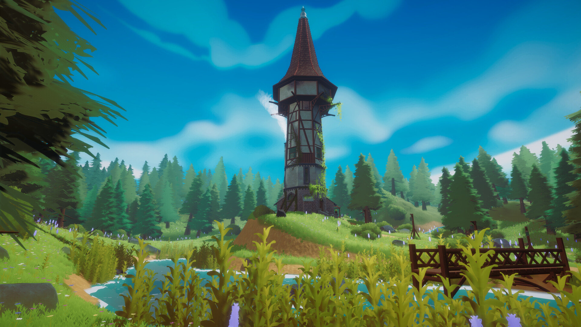 ArtStation - Forest Tower