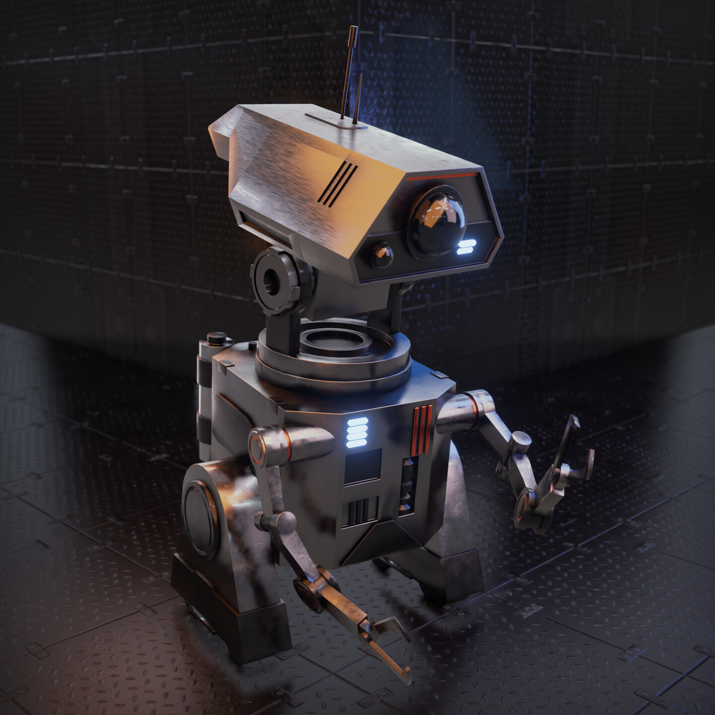 Muzamil Shaikh - Short Robot animation