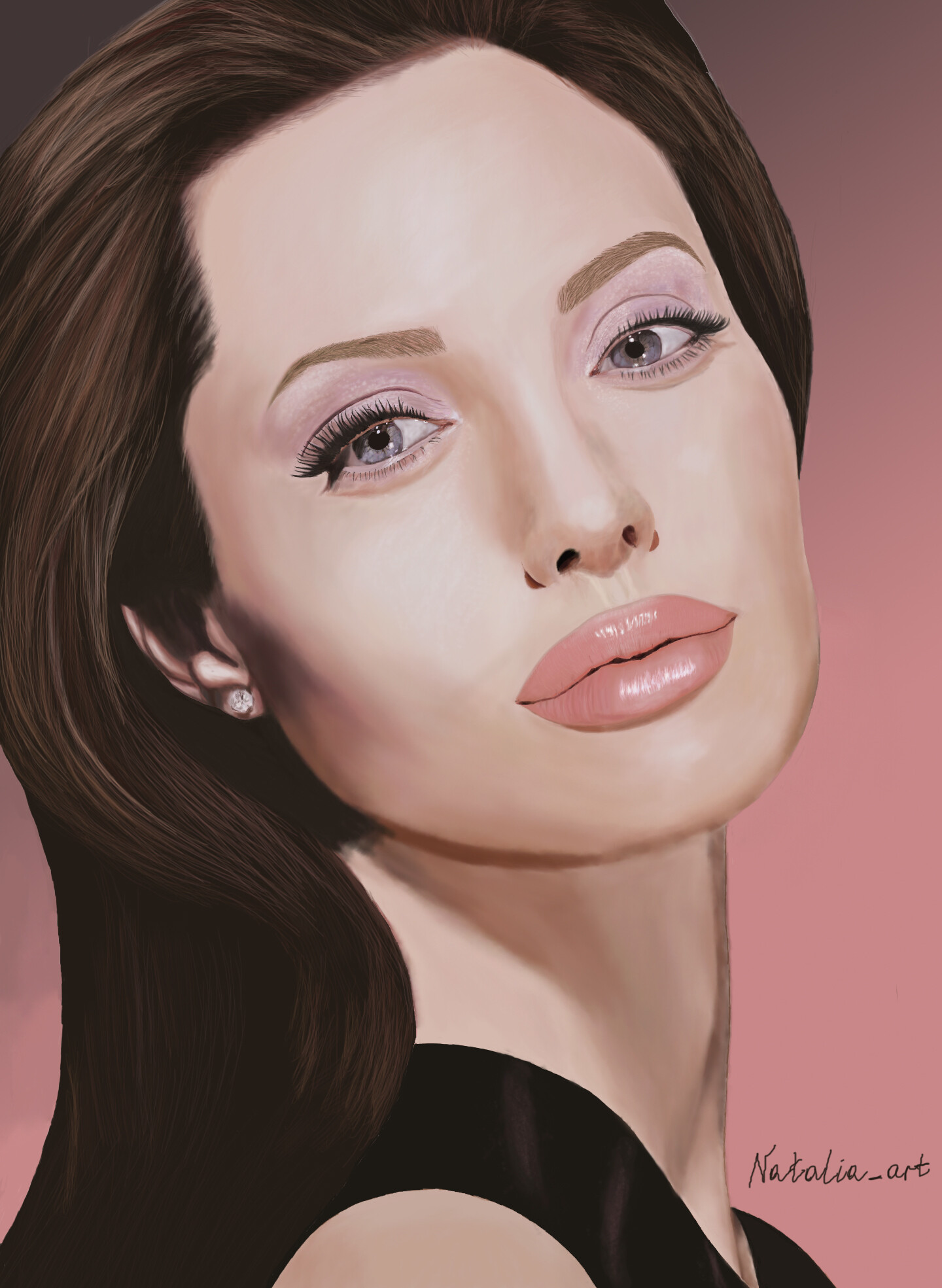 ArtStation - Angelina Jolie