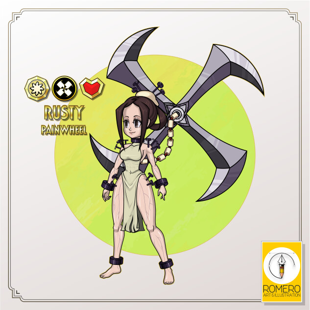 ArtStation - Rusty Painwheel