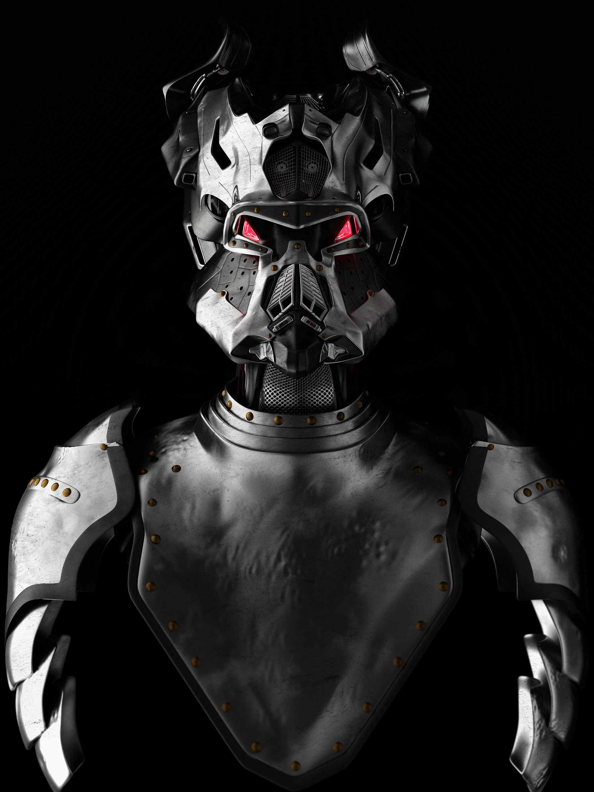 ArtStation - A Medieval Bull Warrior