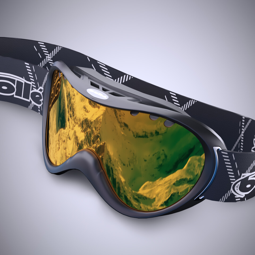 ArtStation - Ski/Snowboard Goggles