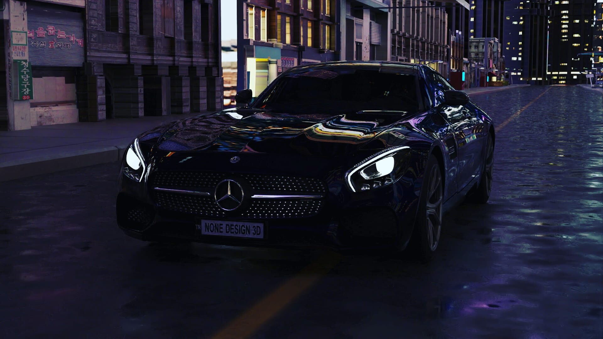 ArtStation - Mercedes Amg Animation