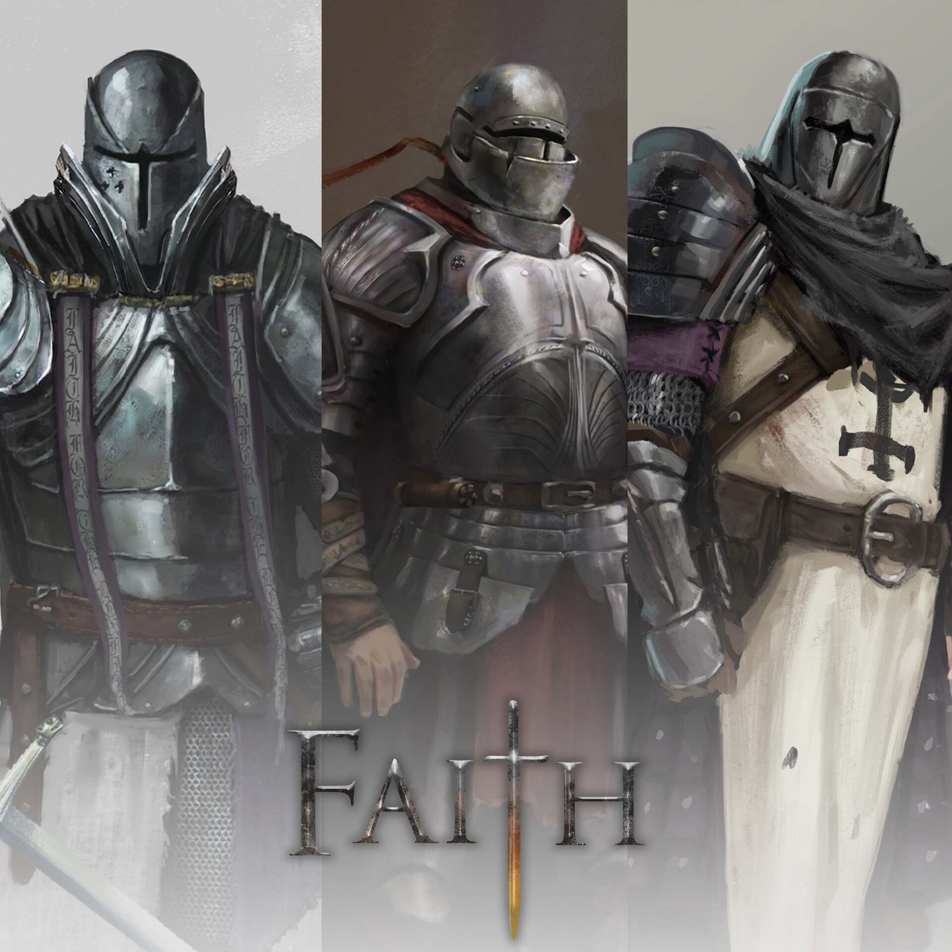 ArtStation - Faith knights