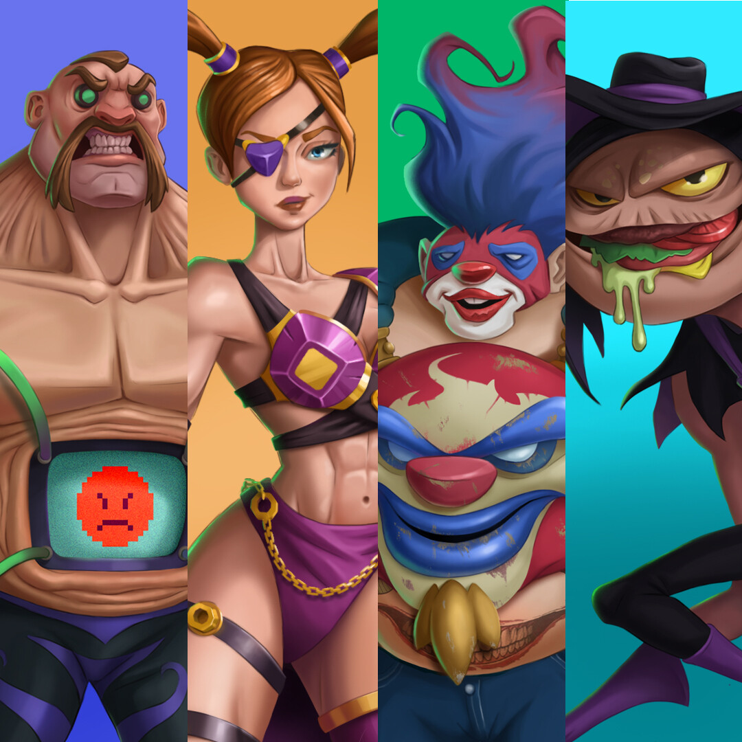 ArtStation - Maniac Rumble