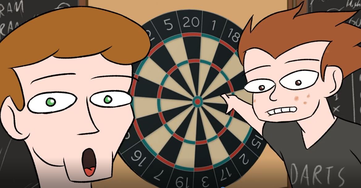 ArtStation - The World's Most Experienced Darts Player (animation lip ...